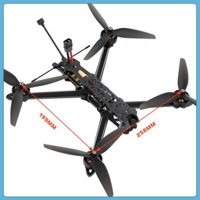 China 7/8/9/10/13 Inches FPV Drone Payload 2Kg-6.5Kg FPV Racing Drone with FPV Parts for sale