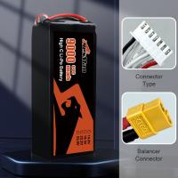 China Capacity Klesman 6S1P 22.2V 9000 MAh FPV Drone Battery with XT60 Connector for sale