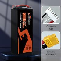 Quality 1120g FPV UAV Drone 8S1P 30.4V 8000mAh 25C Lipo Battery for 13-15inch Drone for sale