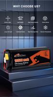 Quality FPV Drone Li-ion Batteries Molicell P45B 6S3P 22.2V 13500mAh 7inch 10inch FPV RC for sale
