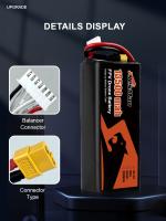 Quality 22.2V 13500mAh Molicell P45B 6S3P RC FPV Drone Batteries for 10inch Drones in for sale