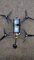 Quality 7 Inch Balck RC Racing FPV Drone with 2Kg Payload Weight and 5.8G 3W VTX 1.2G for sale