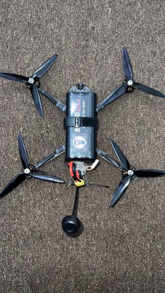 Quality 7 Inch Balck RC Racing FPV Drone with 2Kg Payload Weight and 5.8G 3W VTX 1.2G ELRS 915 Night Vision Camera Kits for sale