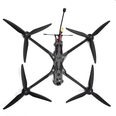 Chine MARK4 V2 10 pouces FPV Drones Pilote utile Poids 4kg 5.8G 3W VTX 1.2G ELRS 915 FPV 10 pouces Drone kits à vendre