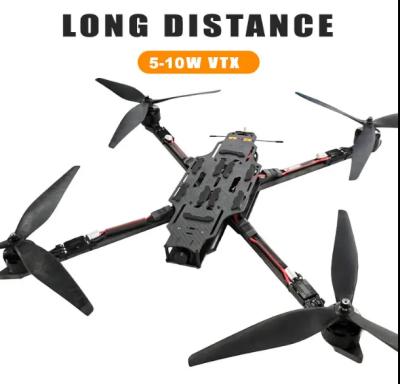 China FPV Drones 15inch 7.0G 10W  VTX 2.4G/ 915Mhz receiver  With Night vision camera stack 80A Heavy Payload   Racing Drone  Flight  45 Minutes  FPV Racing  Drones for sale