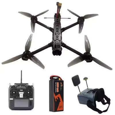 China Mark4  7Inch 10Inch FPV Racing Drone Kit With Motor 3115 900KV  F405 Flight Controller carbon fiber Frame 915mhz received FPV Goggles RTF for sale