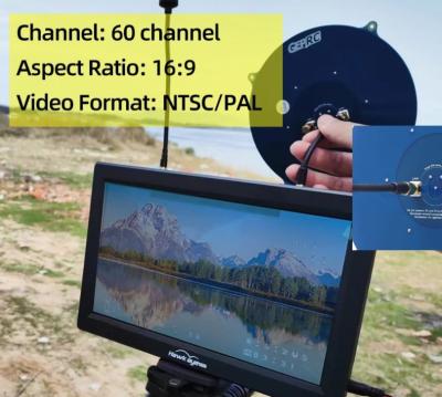 China Hawkeye Little Pilot Captain FPV Monitor 10.2inch DVR 1280*720 Resolution 5.8G 48CH Dual Receiver Display for sale