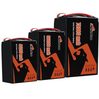 China Solid State Drone Batteries 40000mAh 44000mAh 22.2V 6S LiPO Battery Burst 10C for Big Load Multirotor FPV 18inch 22inch Drone Hexacopter Octocopter for sale