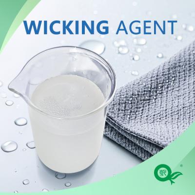China Vocht afzuigend middel, multifunctioneel afwerkingsmiddel, vocht absorberend fluffinessmiddel, ademend polyester katoen textielfunctioneel behandelingsmiddel Te koop