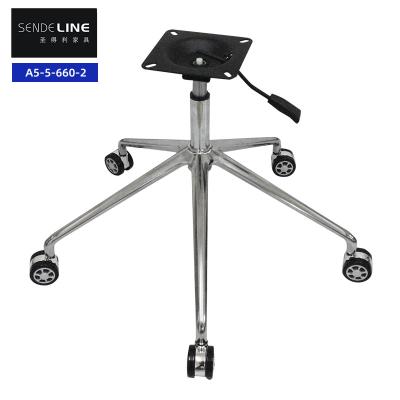 Cina Sedie da ufficio ergonomiche con base in metallo e telaio in alluminio regolabile in vendita