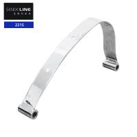 Quality Easy Installation Chair Armrest Replacement Chrome Plated Iron Handrail for sale