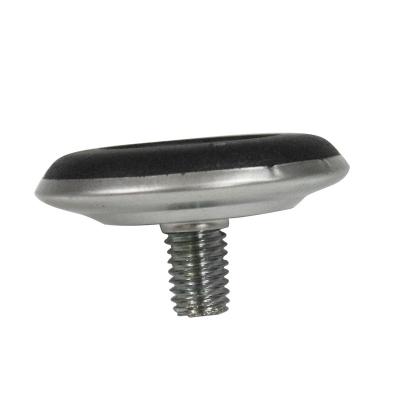 Cina Piede da tavolo in plastica / acciaio inossidabile 18 mm 20 mm Regolare piedi da tavolo a filo in vendita