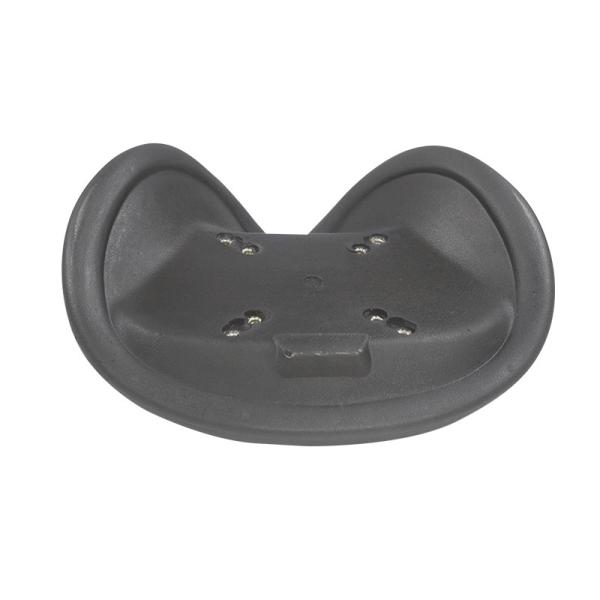 Quality Black Beauty Salon Saddle Seat Pads Cushions PU Dental Chair Accessories 7cm for sale