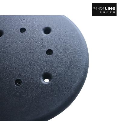 Cina Rotondità Diametro 335 mm, spessore 30 mm Disegno Nero Polvere di plastica cuscino di sedile Bar sostituzione della superficie dello sgabello in vendita
