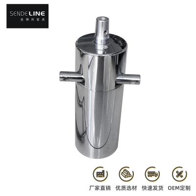 160 Travel Chrome Surface Cast Iron Barber Chair Pump Base，Lift Oil Pump