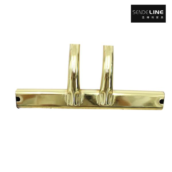 Wholesale Styling And Hairdressing Chair Accessories Titanium Gold Footrests Foot Pads Foot Stands