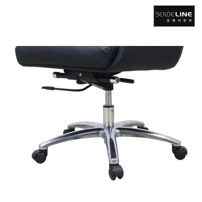 Cina Costume di sirena Poltrona girevole in cuoio per ufficio 660 mm × 1210-1300 mm per posti a sedere confortevoli in vendita