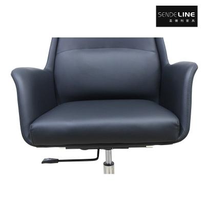 Cina Costume di sirena Poltrona girevole in cuoio per ufficio 660 mm × 1210-1300 mm per posti a sedere confortevoli in vendita