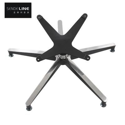 Cina Accessori per sedie da ufficio: Set di gambe a cinque e quattro razze in lega di alluminio, gambe per sedie a cinque e quattro razze in vendita