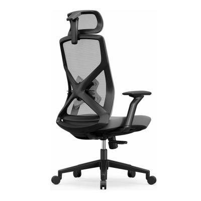 China Multi-function Office Swivel Chair Breathable Mesh Fabric Comfortable Seat and Back Support for sale