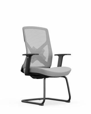 China Breathable Mesh Fabric Office Swivel Chair Including Backrest Smooth Rolling Casters and Ergonomic Support for Office for sale