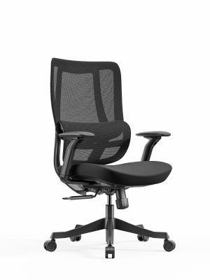 China Plastic Five star base Office Swivel Chair Assembly Required breathable mesh back ergonomic support ideal for long work hours for sale