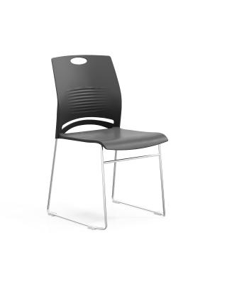 China Stackable Modern Plastic Chair Offering Max Weight Capacity 130kg for Event Halls Training Centers and Workspaces for sale