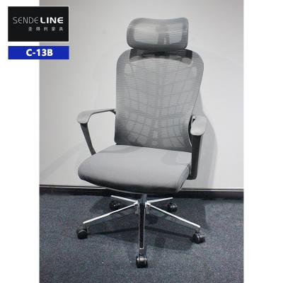 China 2D Headrest Office Swivel Chair Featuring Adjustable Backrest for Professional Workspace and Meeting Rooms for sale