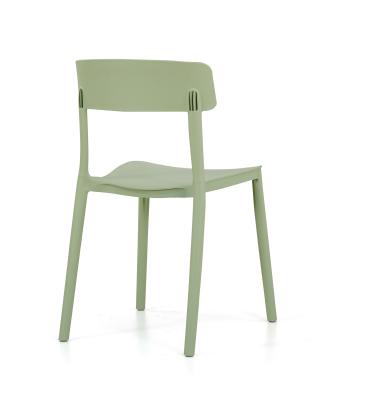 China Solid Cylindrical Foot Diameter 3–3.5 Cm Modern Plastic Chair Crafted With Imported PP GF Perfect For Cafeteria Seating for sale