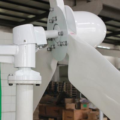 Cina Generatore eolico orizzontale orizzontale della lama del generatore eolico 48V 96V 220V di 2KW 3KW in vendita