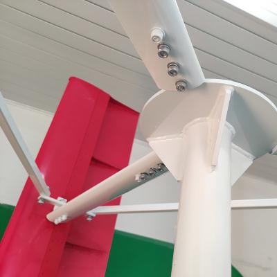 China tipo projeto de 5kw H da turbina eólica de Vawt da lâmina da corrosão da turbina eólica vertical de 3kw anti à venda