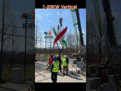 generador de turbina vertical de viento de 400W 600W 1kW 2kW AXIS 12V 24V 48V 96V 120V 220V para el uso del hogar