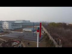 El comenzar bajo aprieta turbina de viento vertical vertical de la turbina de viento de H la pequeña AXIS 5KW