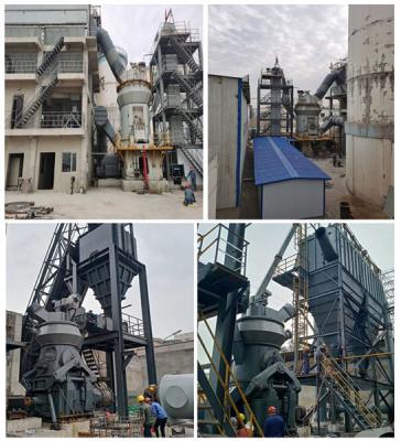 China molino del polvo de la piedra caliza 6-80t/h, equipo de pulido del calcio pesado grande, fabricante vertical del molino en venta