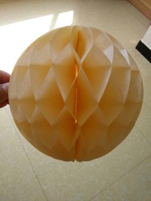 China Party Decorations Hanging Mini Tissue Paper Honeycomb Balls for sale