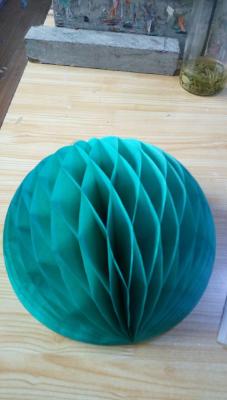 China Super Large paper honeycomb party decoration products Many colors and size in stock for sale