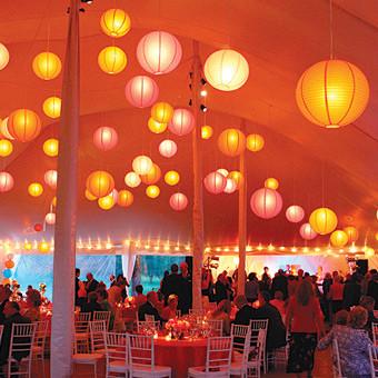 China flying lantern wedding yellow and black red paper accessories balls white paper lanterns for a holiday for sale