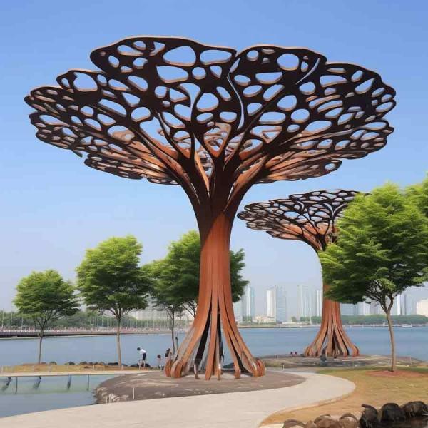 Quality Complete Tree-Inspired Tree Shape SturctureShelter System - Custom Canopies, for sale