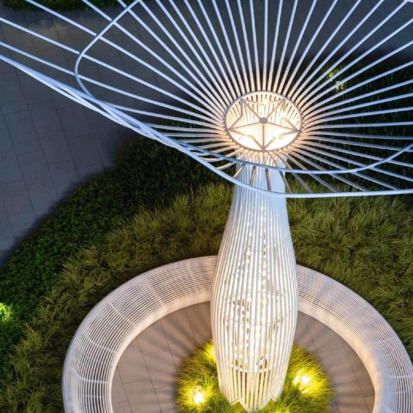 Quality Stainless Steel Landscape Customizable Color IP65 Rated 5000K Cool White Christmas Dimmable for sale