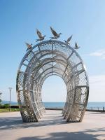 Quality Metallic Stainless Steel Turnkey Architect Sculpture For Architects Developers for sale