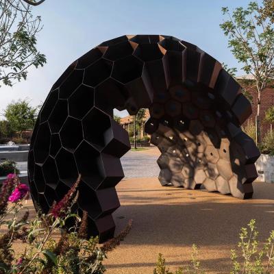 China Hive Modular Art Pavilion Custom Architectural Sculpture For Real Estate Landscape for sale