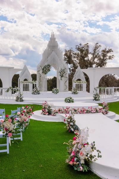 Quality Eternal Vows Ceremony Architect Sculpture Custom Permanent Wedding Altar for sale