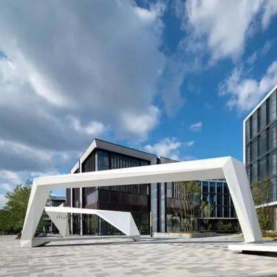China Customized Stainless Steel Interactive LED Landscape Art Sculpture for Urban Projects for sale