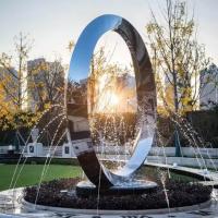 Quality High Grade Stainless Steel Circular Art Grand Scale Installation For Palatial for sale