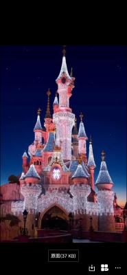 China Outdoor Disney-themed castle 9-meter sculpture decoration for sale