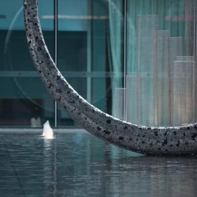 Cina Il giardino all'aperto del grande cerchio degli ss scolpisce la saldatura astratta per lo stagno in vendita