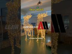 modern outdoor tree sculptures golden branch with disk lights for garden pathway