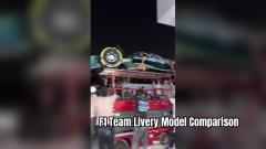 Compare Different F1 Team Livery Racing Car Models Collection