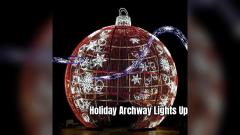 3D LED Christmas Archway Outdoor Light