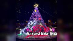 Waterproof LED Christmas Tree Lights Outdoor